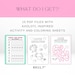 Axolotl Printable Activity and Coloring Sheets Maze Word Search ...