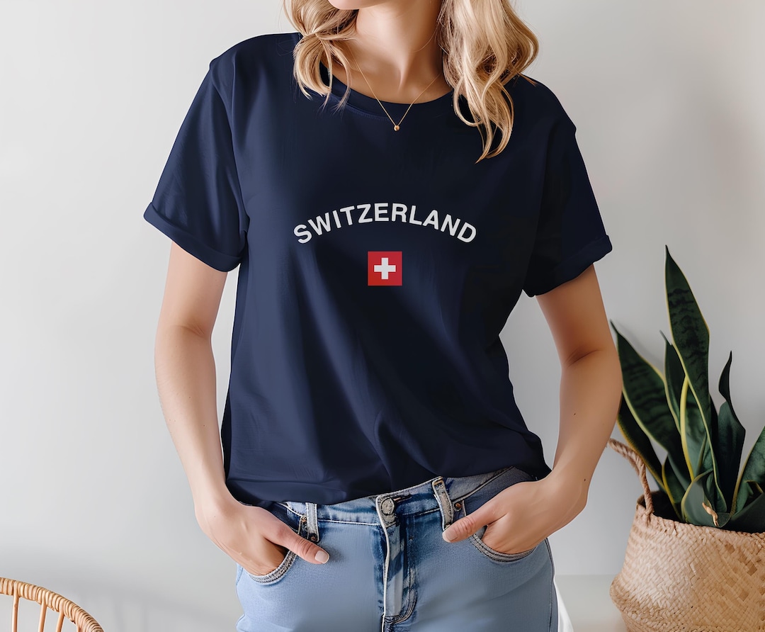 Switzerland T-shirt Zurich, St Moritz, Lucerne, Bern, Basel Travel ...