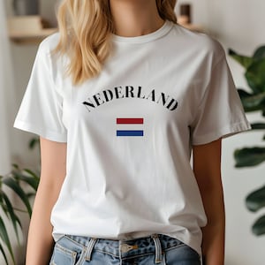 Nederland T-shirt Netherlands Shirt - Stylish Holland Oranje Shirt for ...