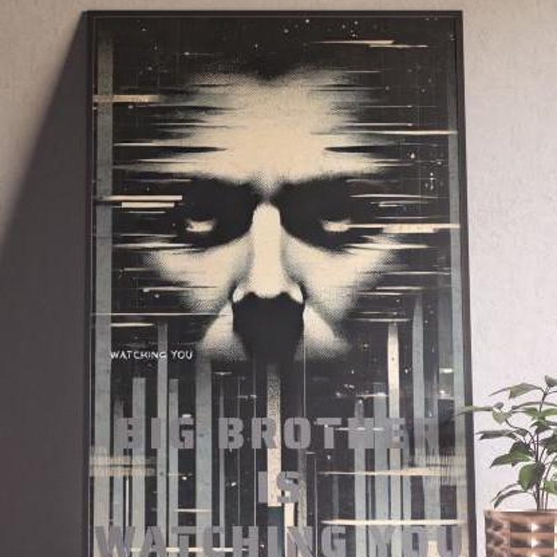 1984 Big Brother Poster - Etsy