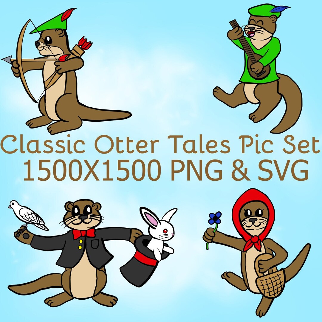 Classic Otter Tales Pic Set - Etsy