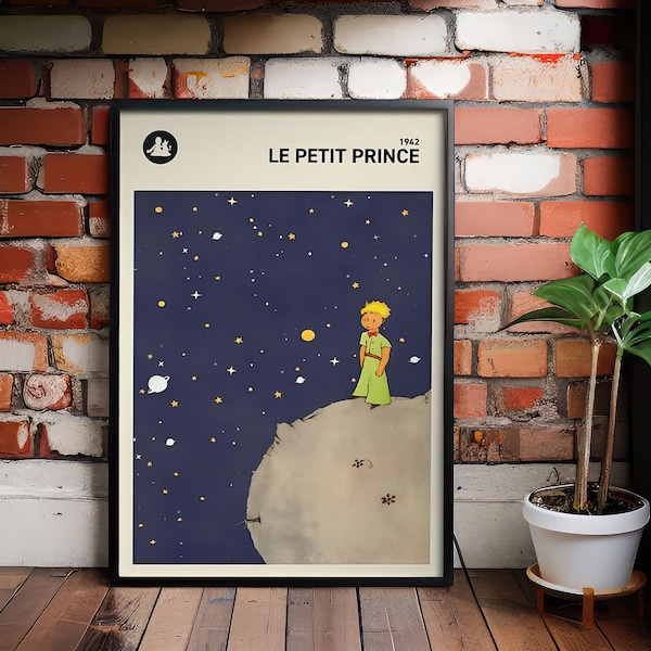 The Little Prince Poster - Etsy