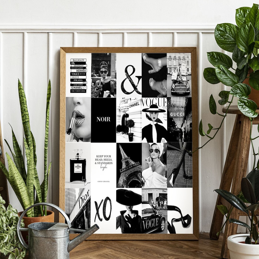 Vogue Magazine Luxury Poster Fashion Printable Wall Art Vogue Printable ...