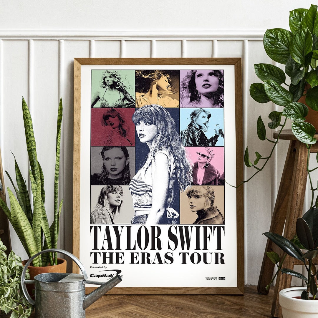 Taylor Swift Poster the Eras Tour Poster Concert Poster Girls' Room ...