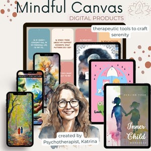 Printable Resilience Affirmation Watercolour Art Cards Set of 40 A4 ...