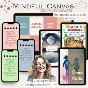 Inner Child Coloring Book – Printable Mindfulness & Stress Relief Art ...