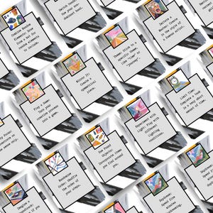 Printable Creative Ideas Cards Think Outside the Box Motivational ...