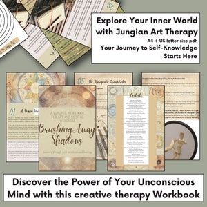 Art Therapy Creativity Workbook A Journey of Jungian Self-discovery ...