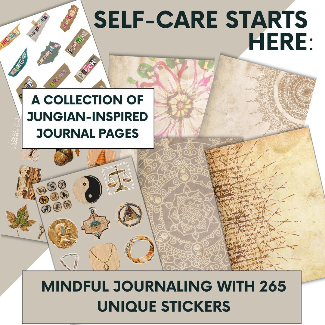 Digital Jungian Junk Journal + Scrapbooking Kit – Explore Dreams & Self ...