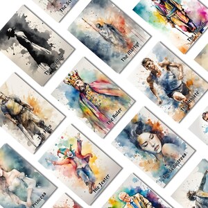 Printable Archetype Cards: Printable Oracle Deck With Guide - Jungian ...