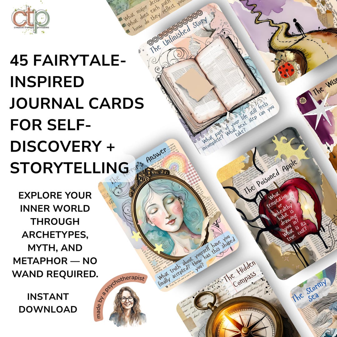 Fairy Tale Storyteller Cards: Creative Writing & Therapy (printable) - Etsy