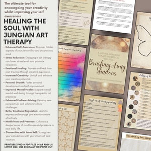 Art Therapy Creativity Workbook A Journey of Jungian Self-discovery ...