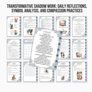 Shadow Work Journal PDF Printable A4 & US Letter Inner Child Healing ...