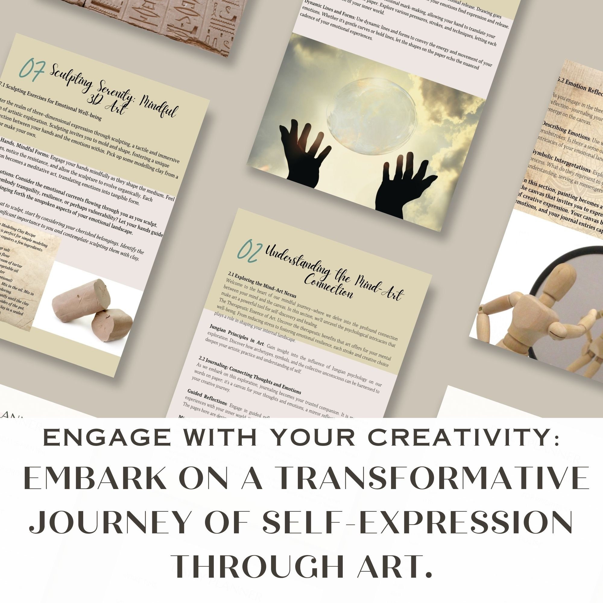 Jungian Art Therapy Workbook: Self Expression and Awareness Transform ...