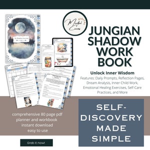 Shadow Work Journal PDF Printable A4 & US Letter Inner Child Healing ...