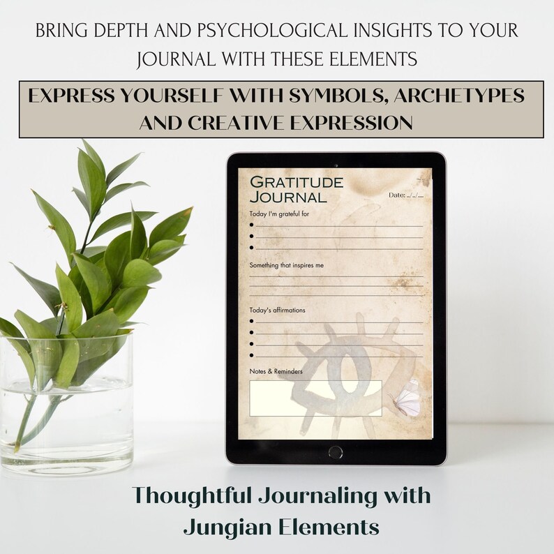 Printable Jungian Junk Journal Kit Creative Therapy Digital ...