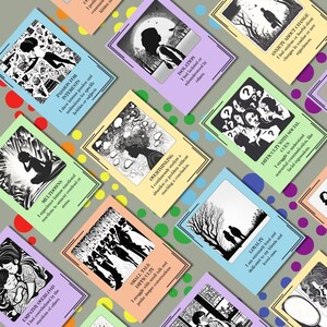 Printable Neurodivergence Card Game 50 PDF Flash Cards ADHD & Autism ...