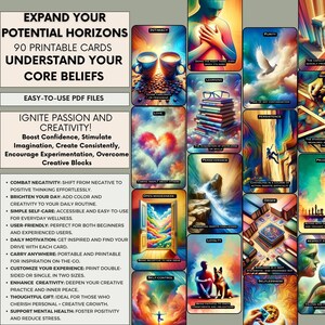Printable Values Exploration Cards | 90 Cards PDF | Self-exploration ...