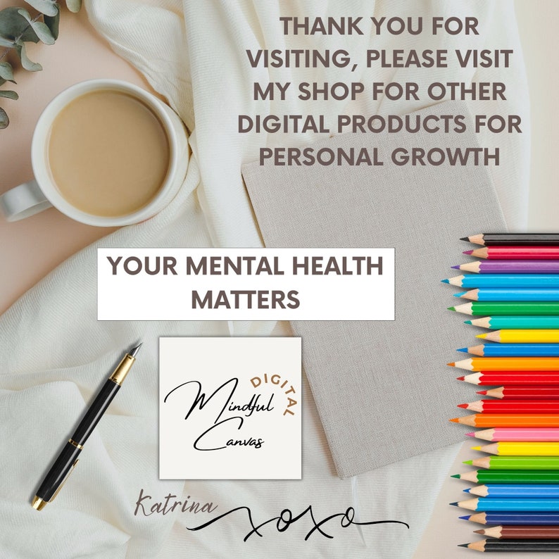 Grounding Mindfulness Cards, Printable Self Care Positive Thinking ...