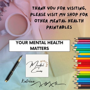 Art Therapy Journal: 50 Printable Prompts for Self-care and Mental ...