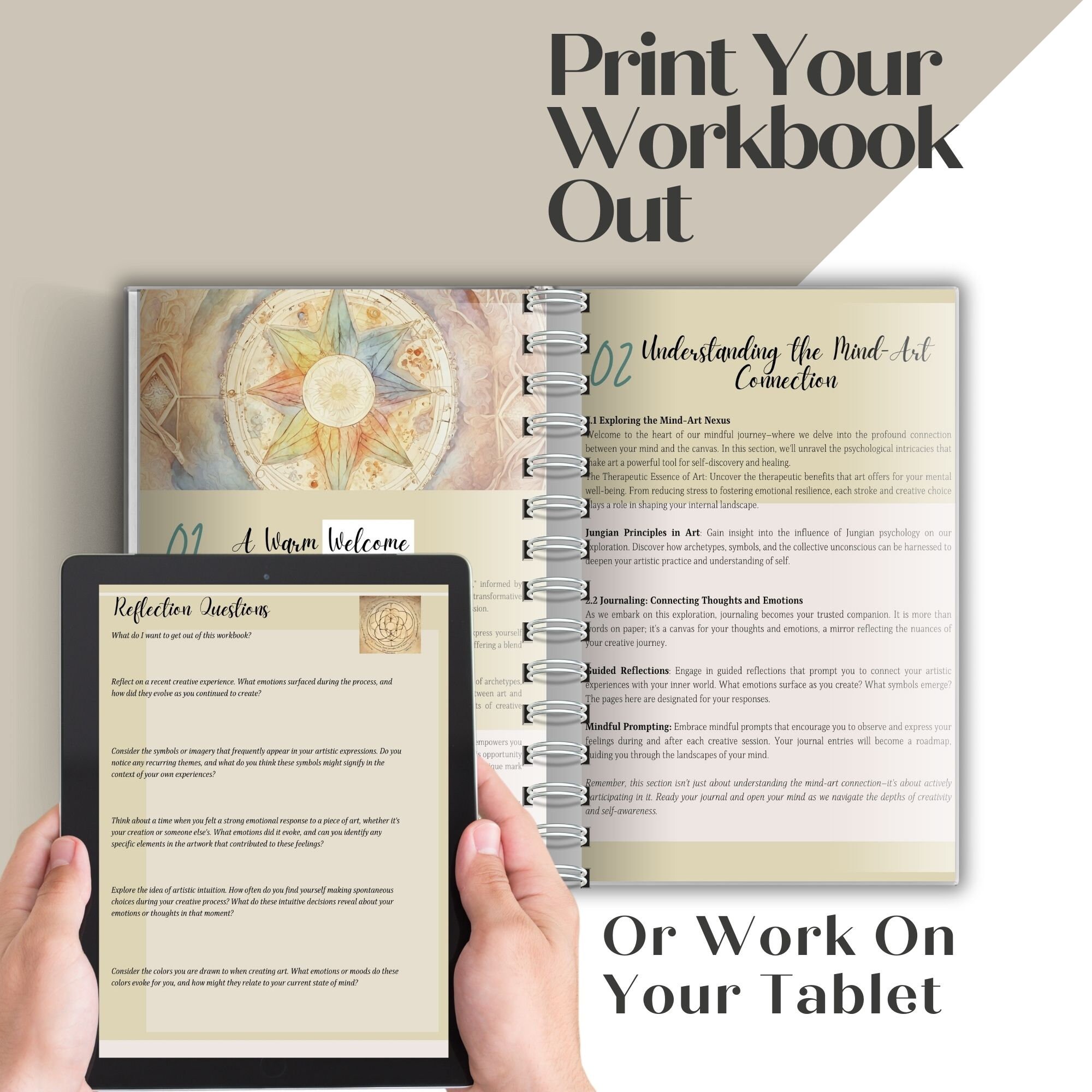 Jungian Art Therapy Workbook: Self Expression and Awareness Transform ...