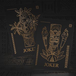 Tiki Playing Cards - Etsy