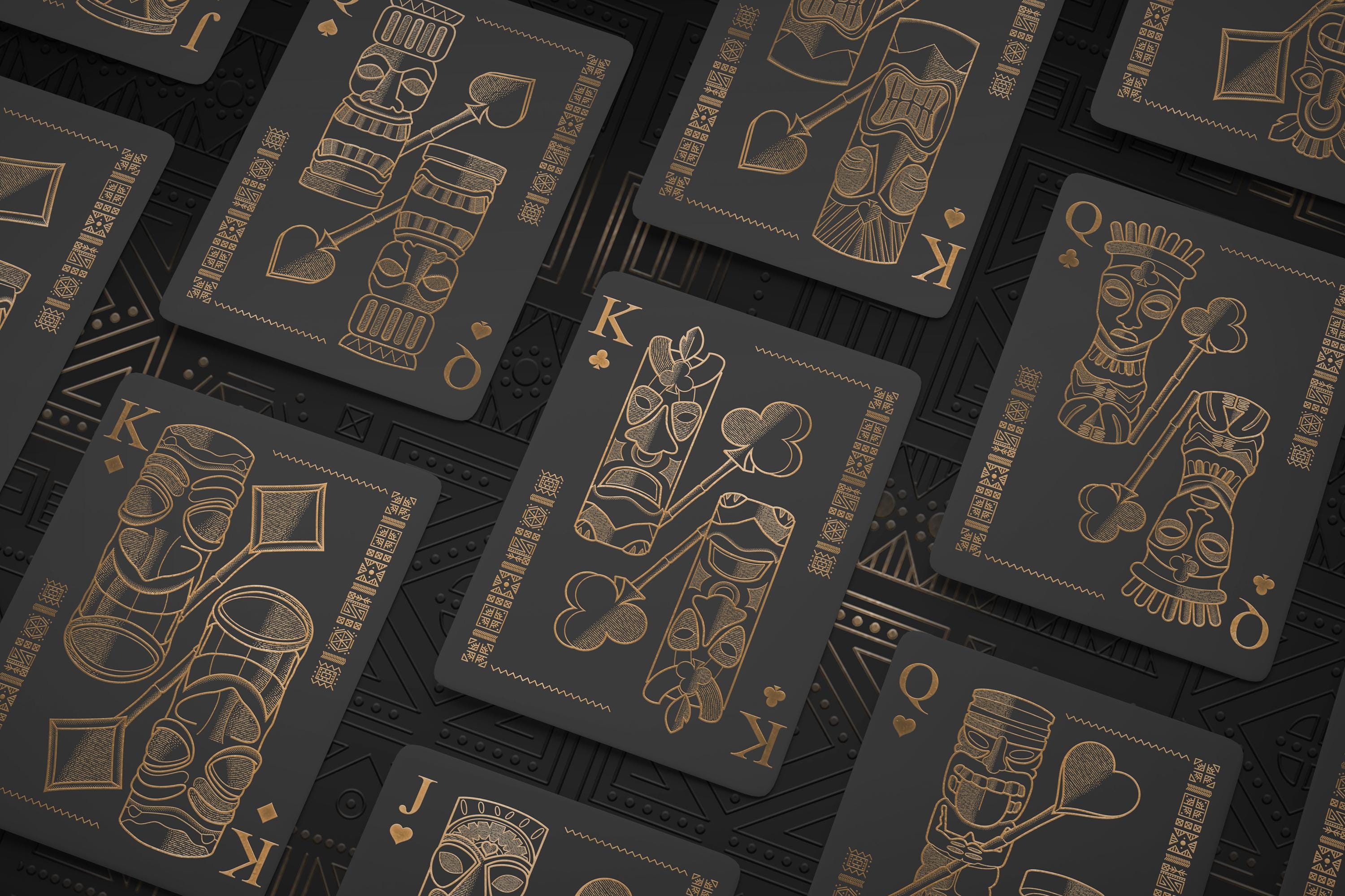 Tiki Playing Cards - Etsy