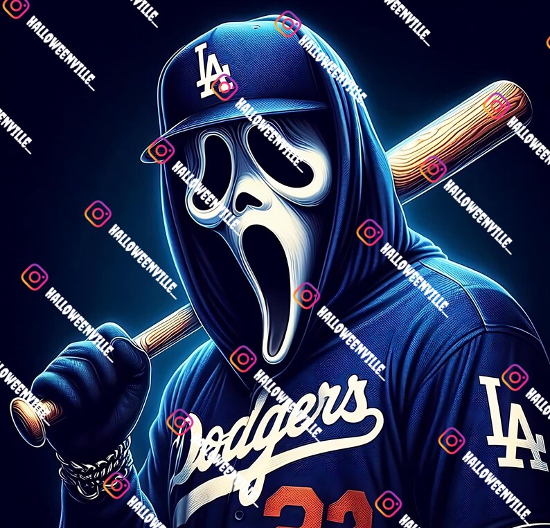 Ghost LA Dodgers - Etsy