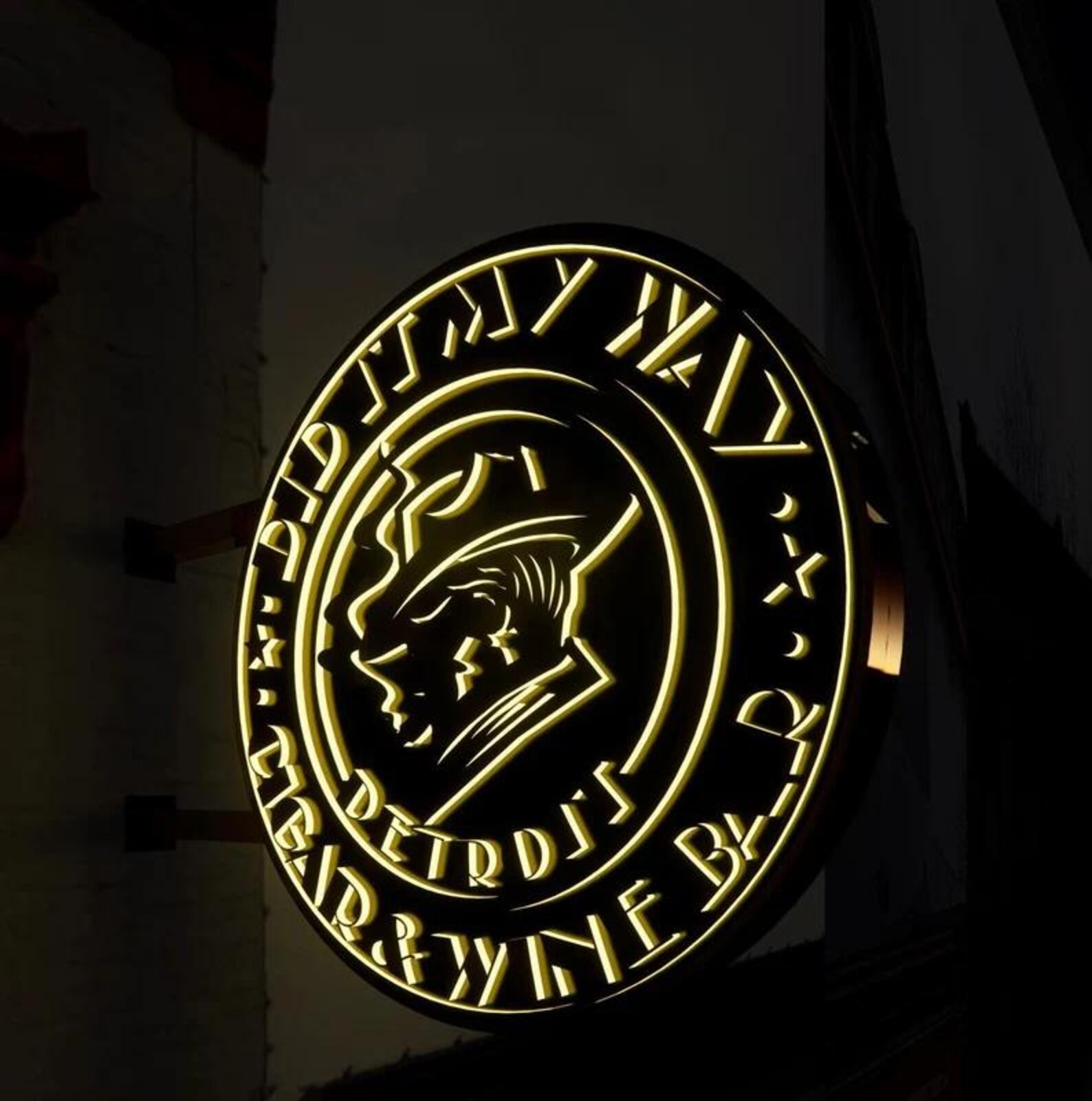 Custom LED Blade Sign for Business Storefront | Outdoor Hanging Shop ...