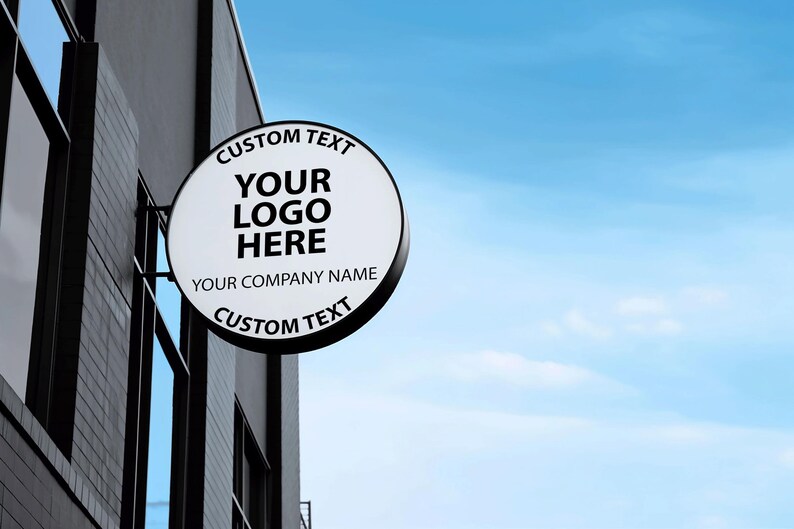 Custom LED Blade Sign for Business Storefront | Outdoor Hanging Shop ...