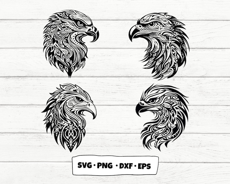 Eagle SVG Bundle, Eagle Head SVG, Eagle Head SVG Cut File, Eagle Cricut ...