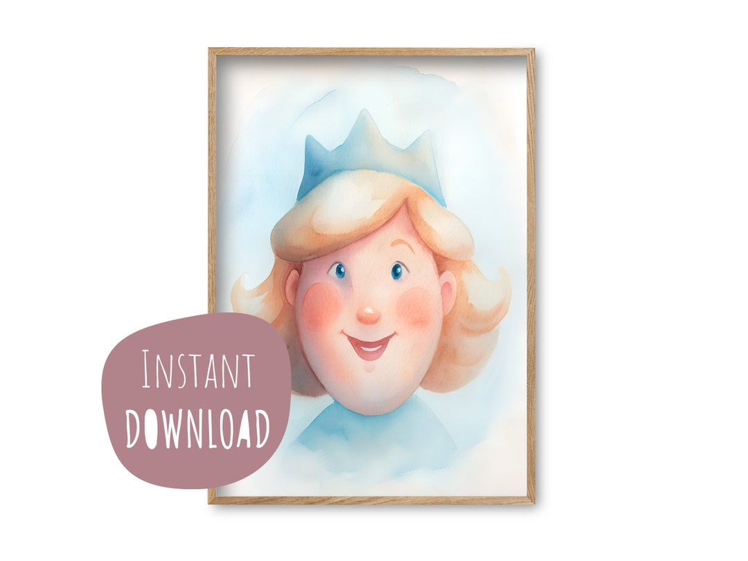 Children's Poster princess Fiona Poster to Print Out. Instant Download ...
