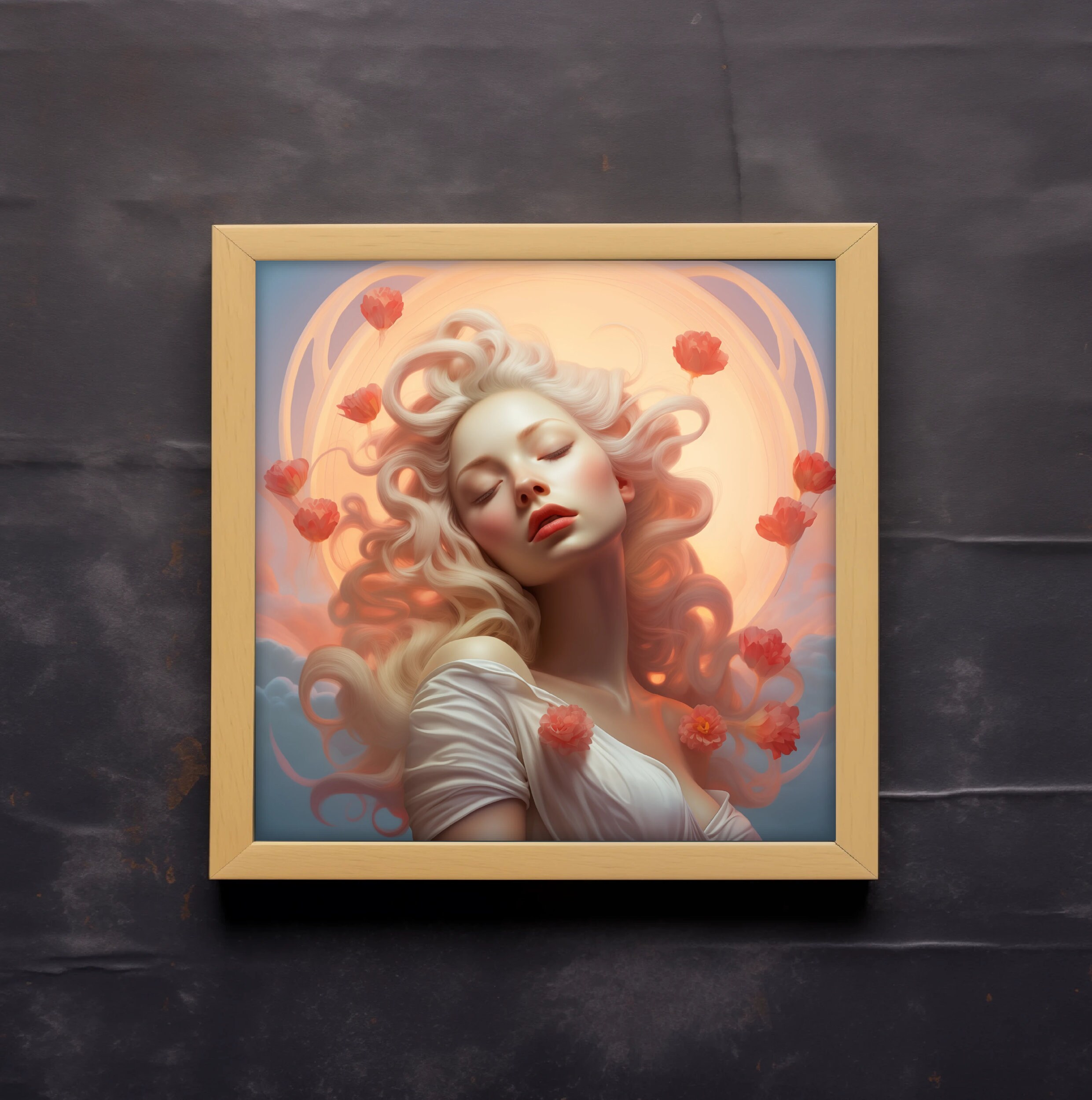 Venus Goddess of Love, Printable Goddess Artwork, Roman Goddess Print ...