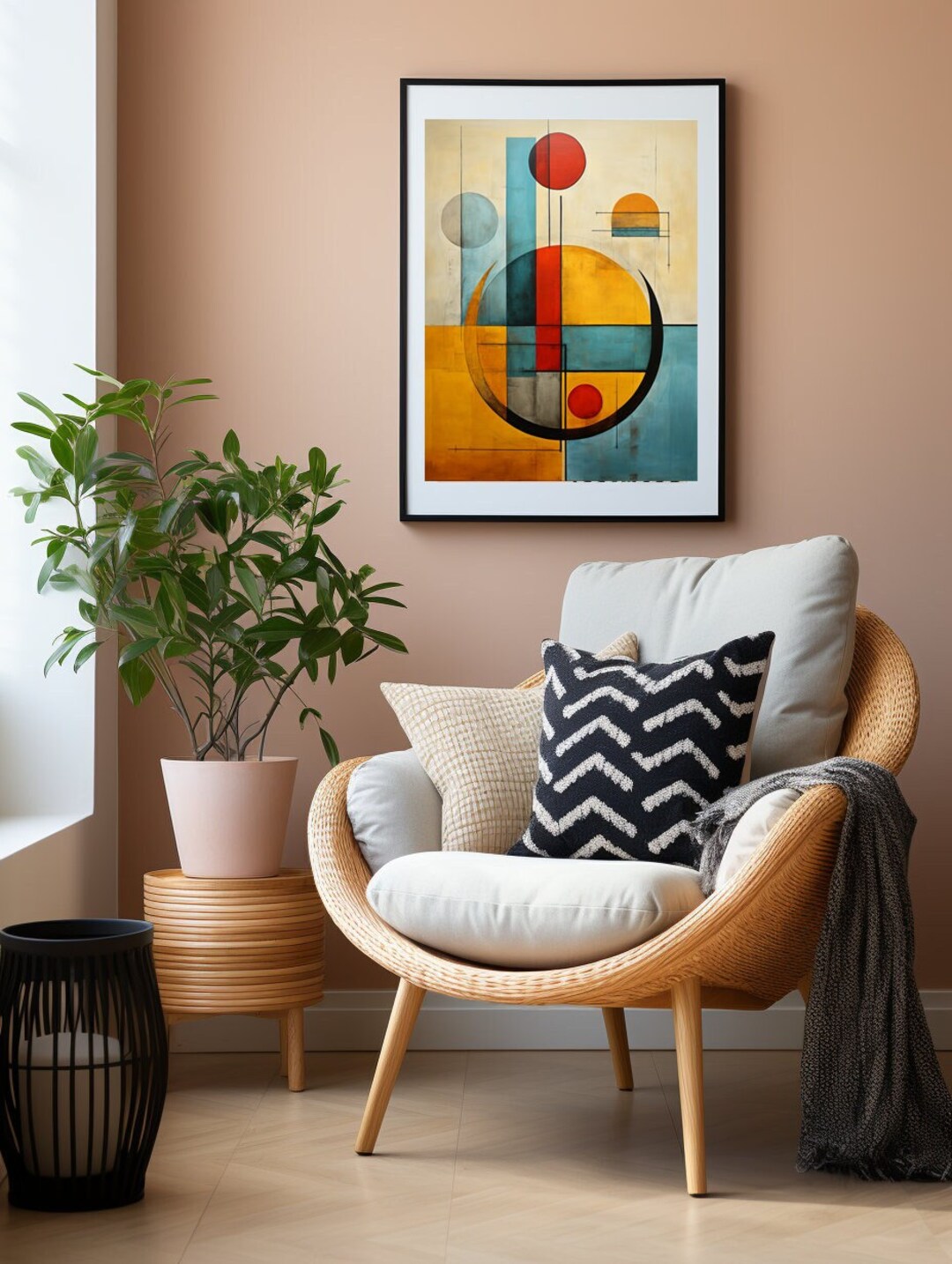 Mellow Moons Wall Art, Art Prints, Instant Download, Digital Art Print ...