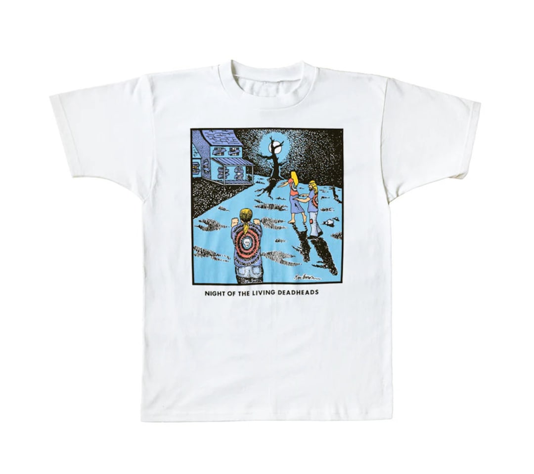 Night of the Living Deadhead Tee Shirt - Etsy