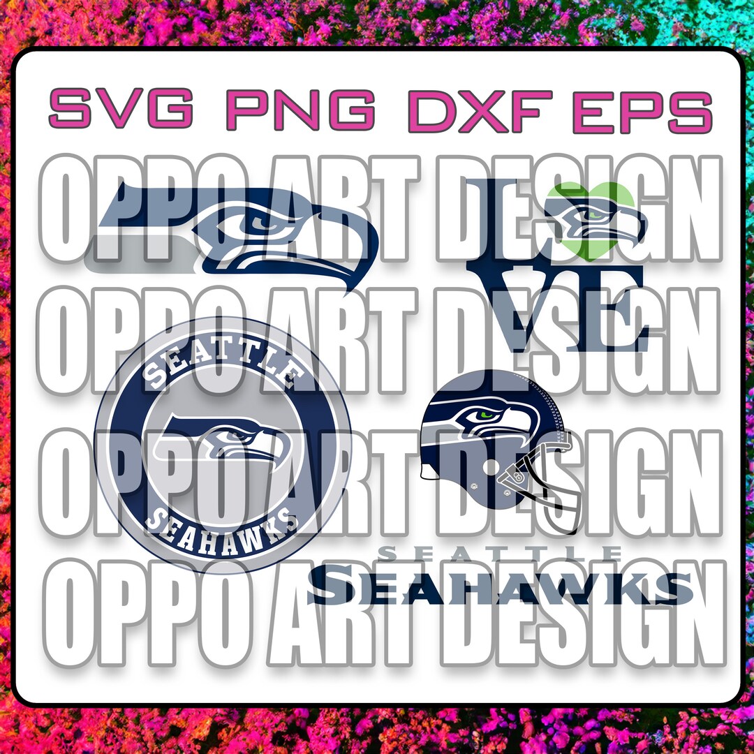 Seattle Seahawkks Football SVG PNG Bundle, Svg Sports Files, Svg for ...