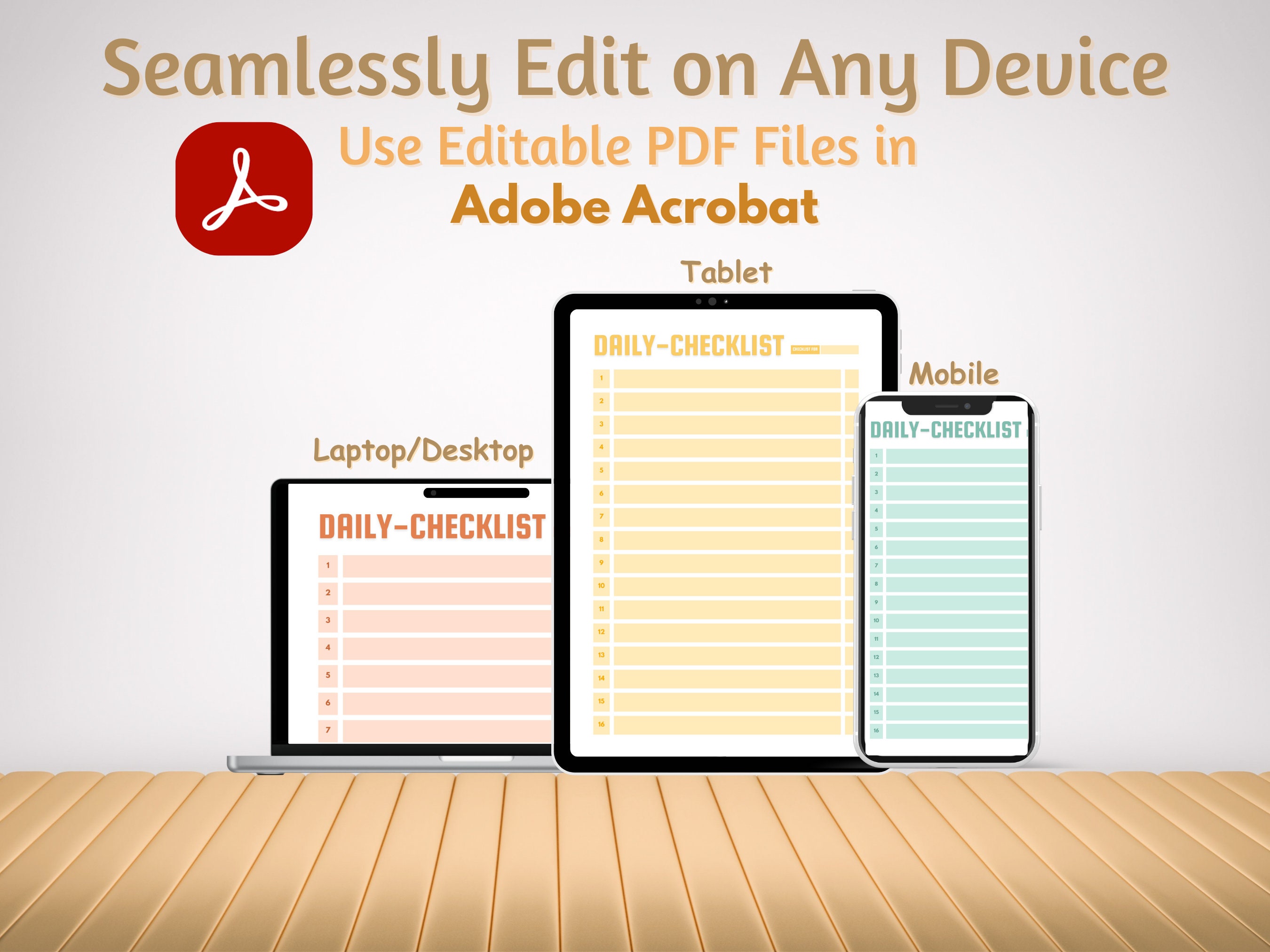 Editable Blank Checklist Template, Minimalist Checklist Planner ...