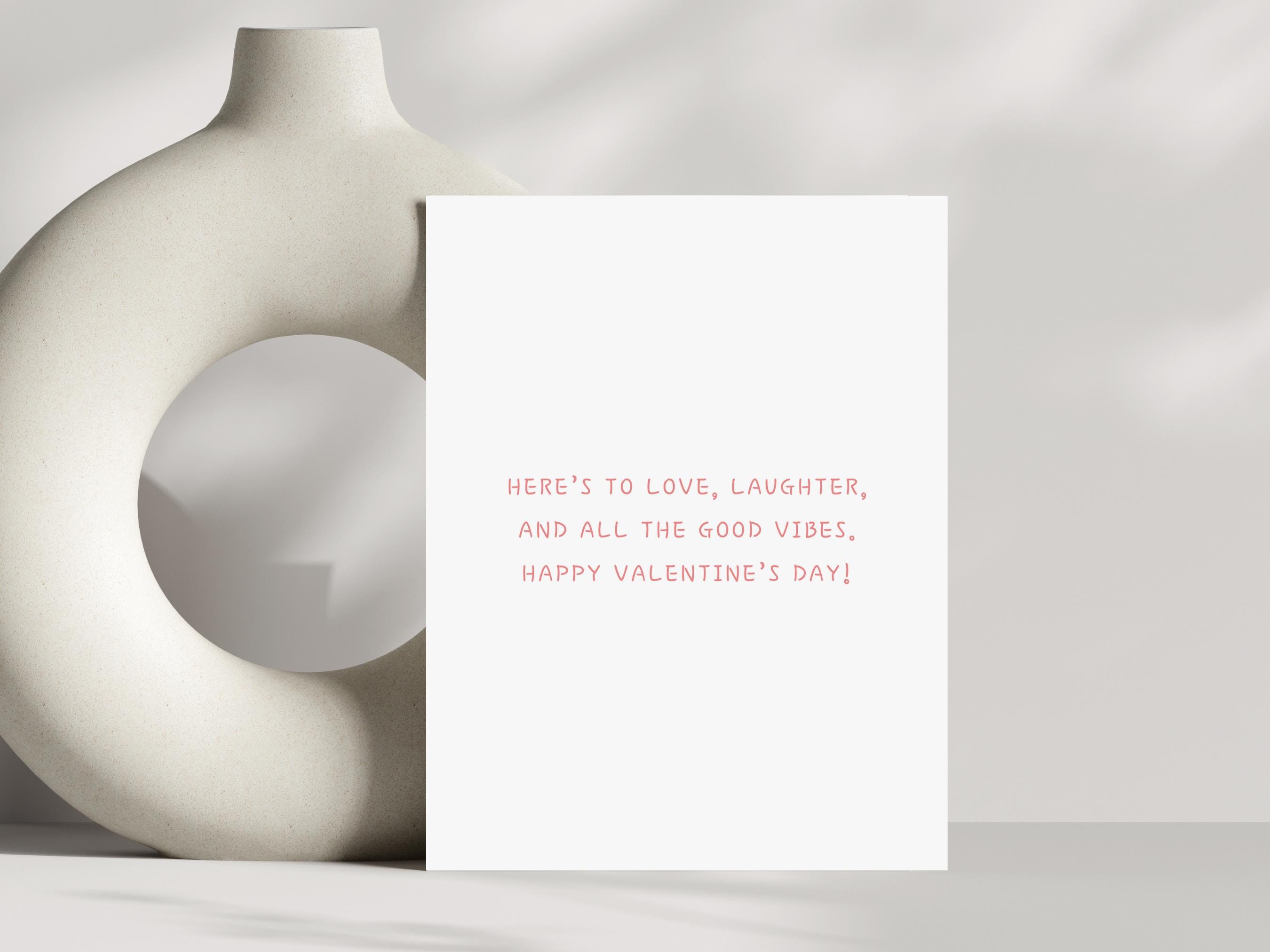 Editable Valentine's Day Card Template: Printable Minimalist Design ...