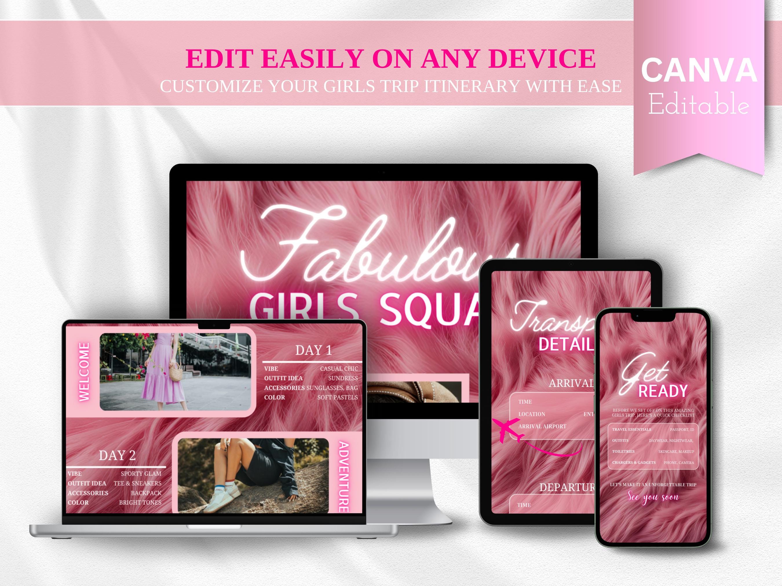 Editable Birthday Weekend Invitation, Birthday Dinner, Editable ...