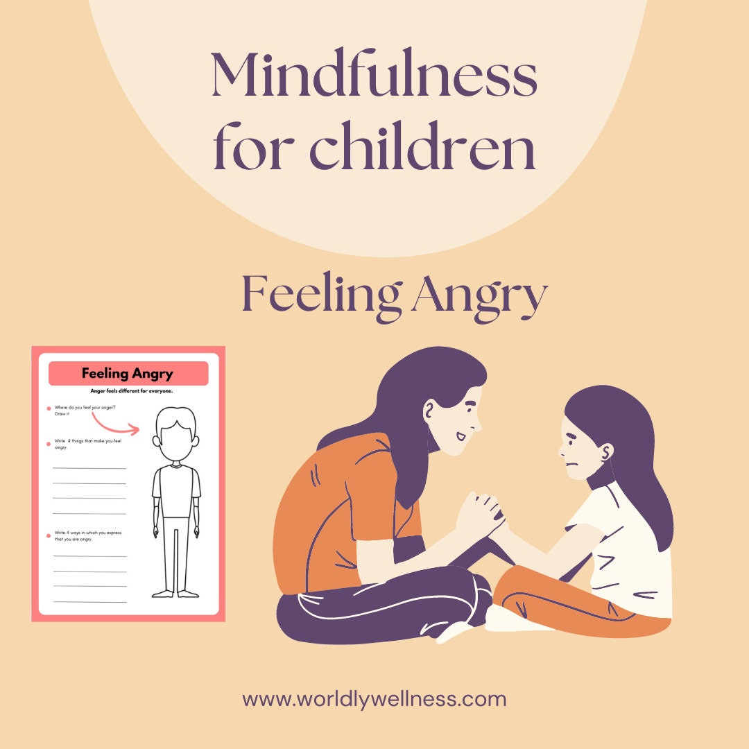 Identifying Anger for Children - Etsy