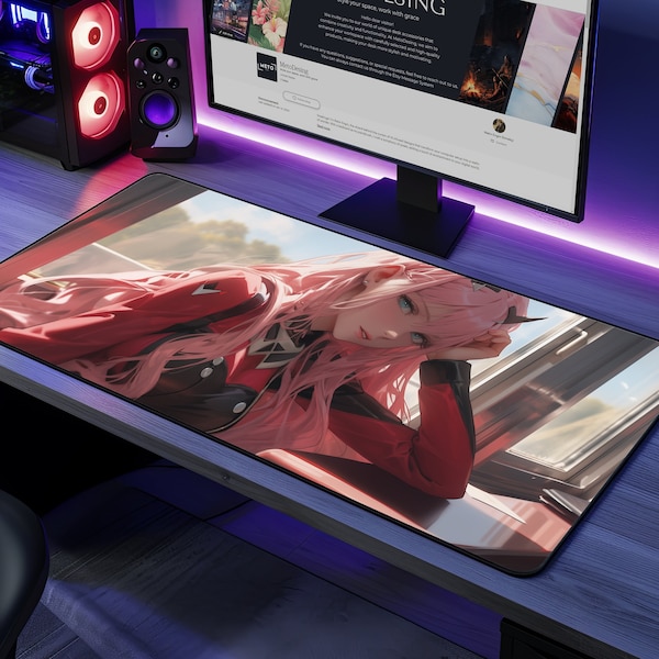 Zero Two Mouse Pad - Etsy