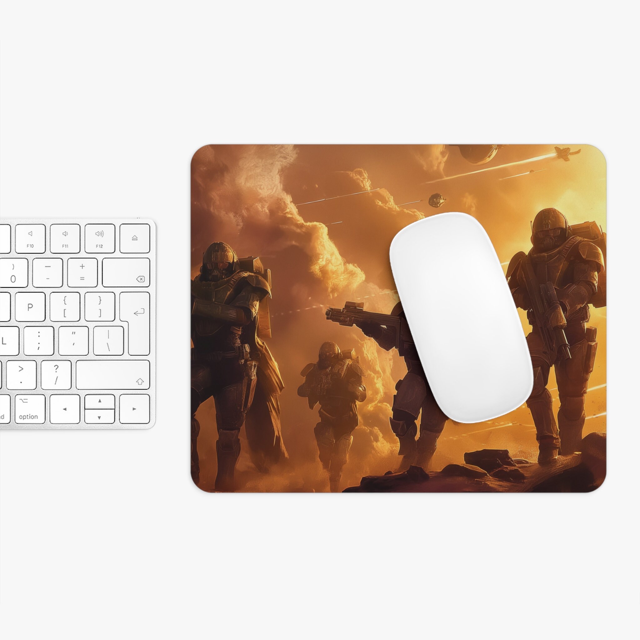 Helldivers Non-slip Desk Mat Patriotic Space Marine Large Gaming Mouse ...