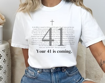 Your 41 is Coming Svg PNG, Jesus Svg Png, Faith Png, Sublimation Design ...