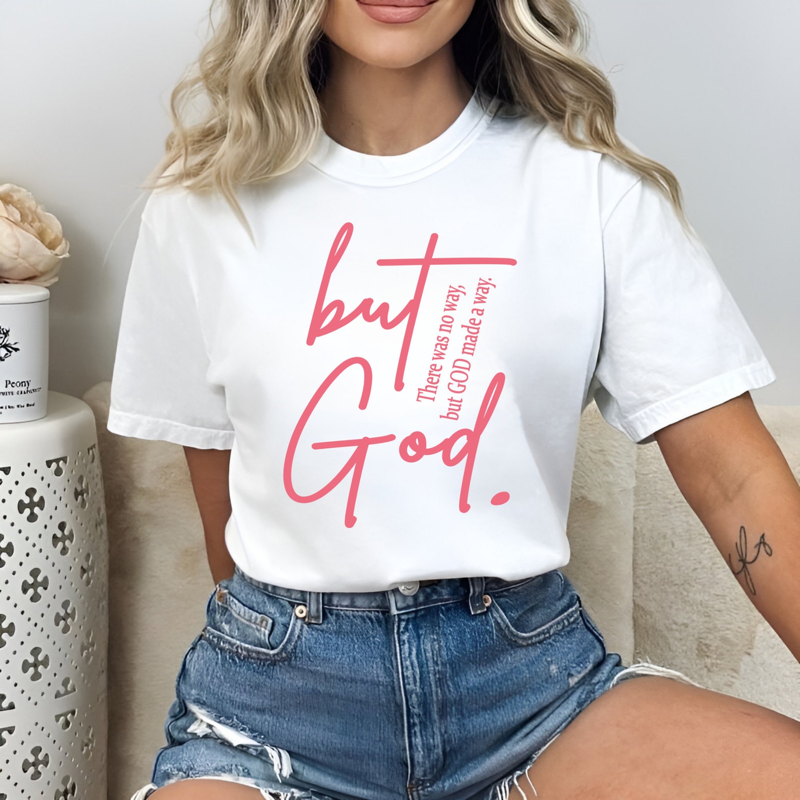 But God Svg, but God Shirt Svg, Created With a Purpose Svg, Christian ...