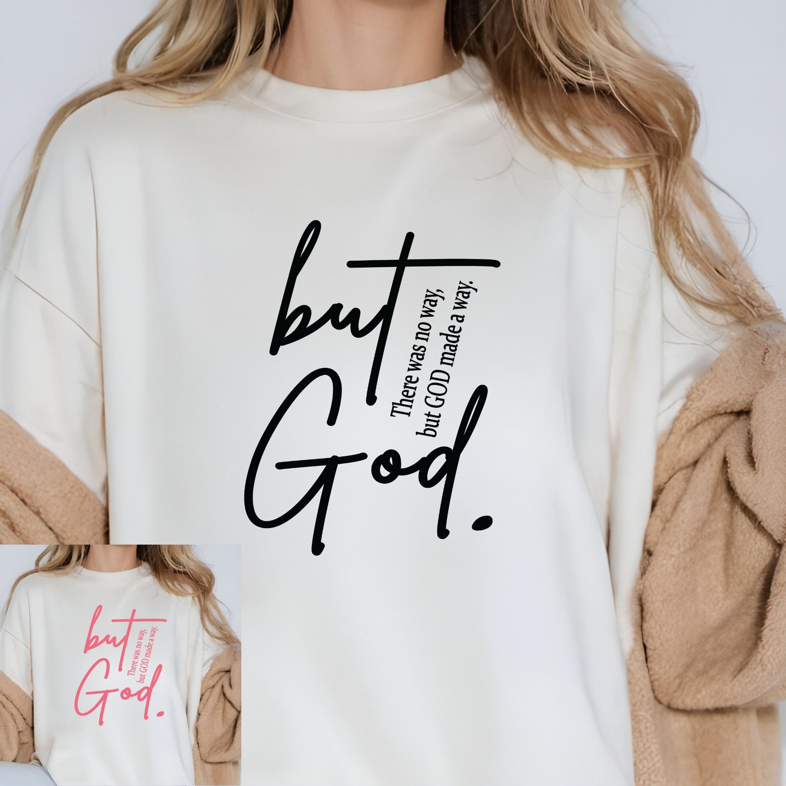 But God Svg, but God Shirt Svg, Created With a Purpose Svg, Christian ...