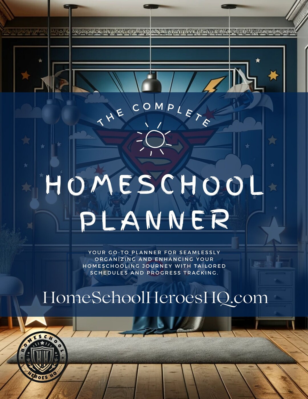 Homeschool Heroes Yearly Planner - Etsy
