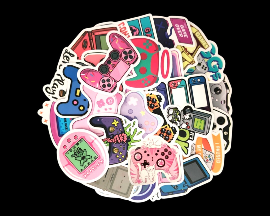 Console Controller Stickers - Gamer Girl Stickers - Planner Stickers ...