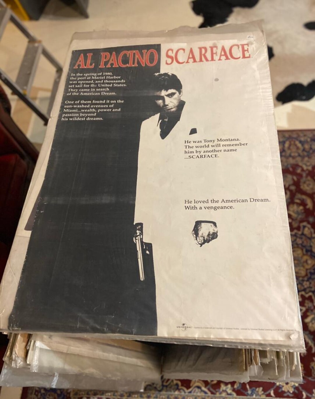 Scarface Promotional Poster - Etsy