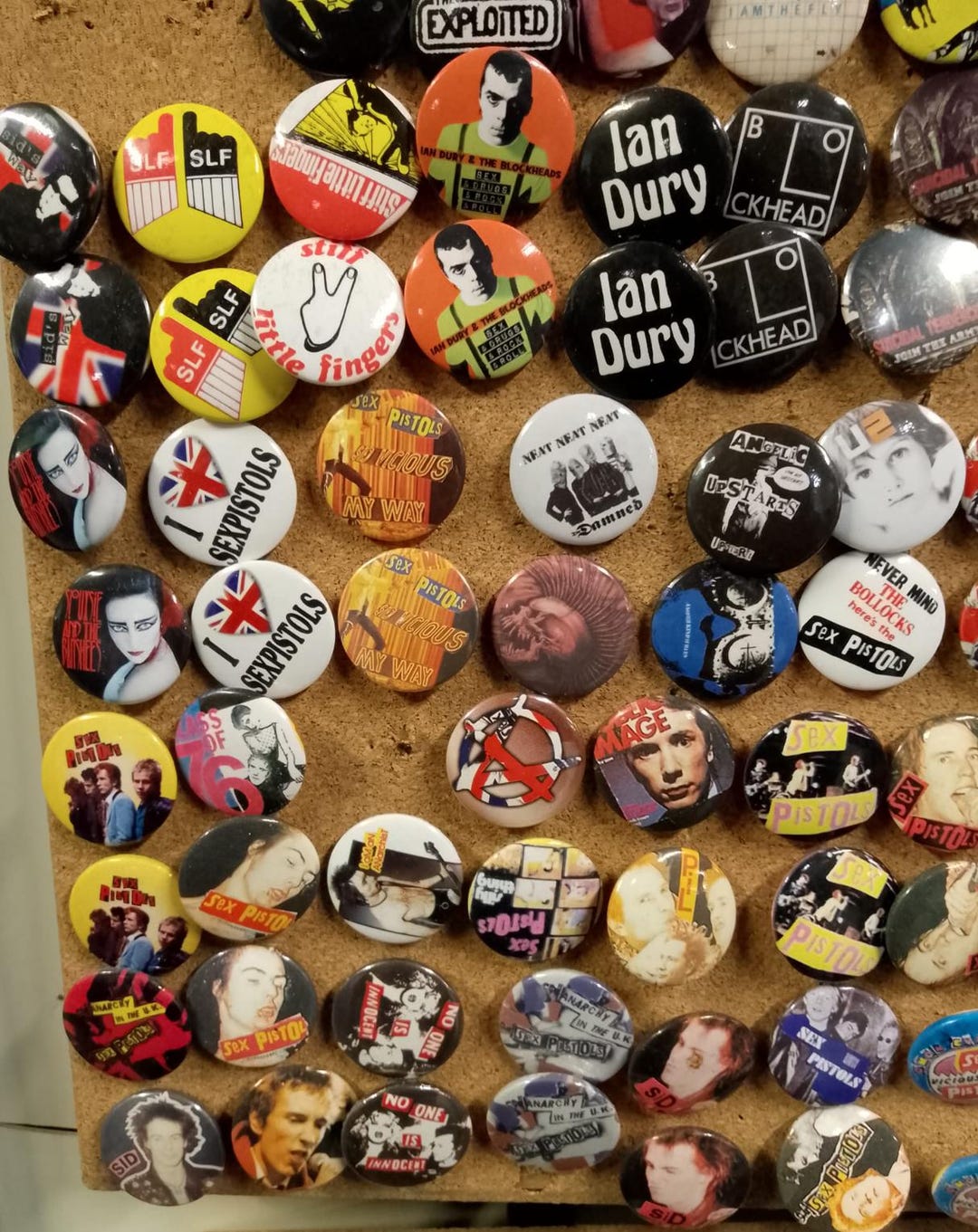 Rare Punk, SKA, Skins and Rock 80's and 90's Pin Badge Joblot X10 - Etsy