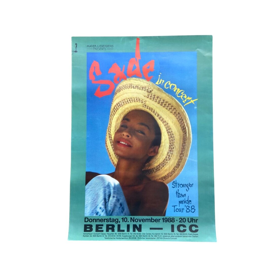 SADE in Concert Promotional Poster - Etsy